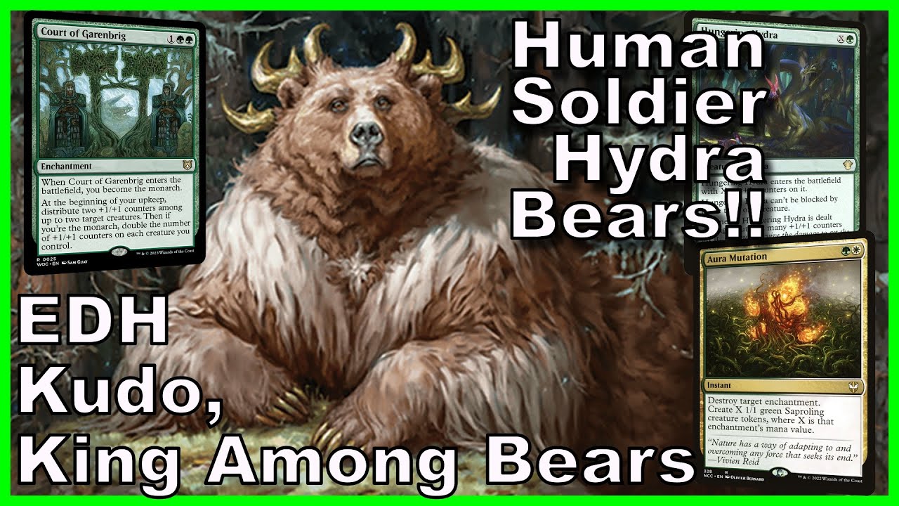 Kudo, King Among Bears EDH Deck Tech | Magic the Gathering - YouTube