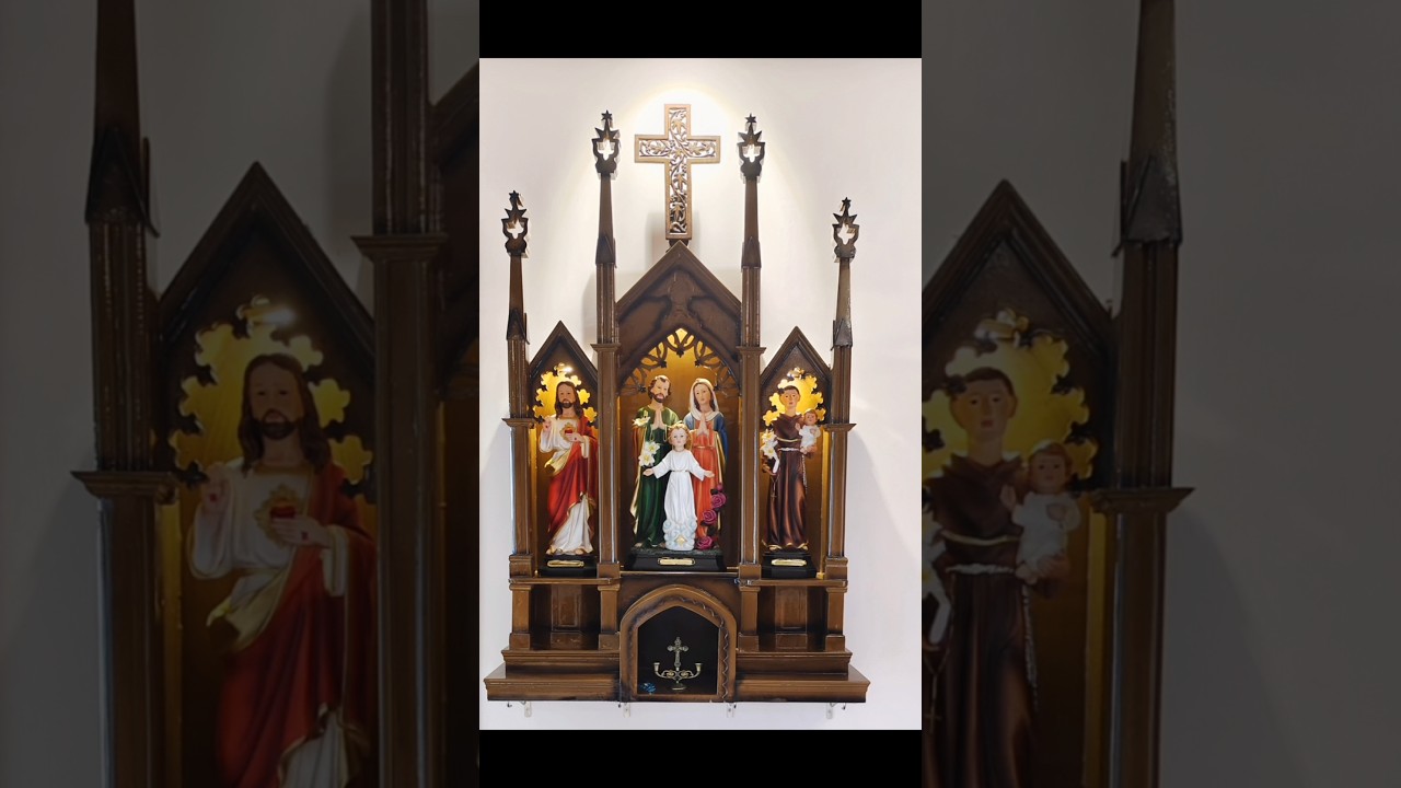 Gothic Architecture miniature Church at my house 🏡 #youtubeshorts # ...