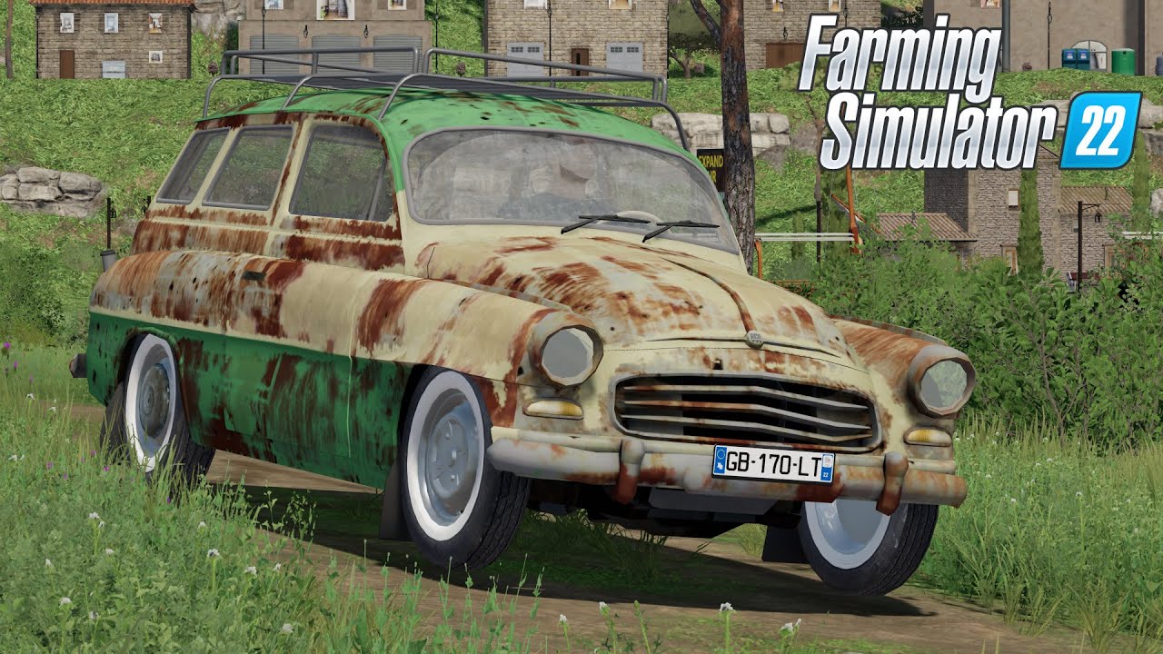 FS22 - Old rusty RCO Ruscko v1.0 FS22 - Car mod for Farming Simulator ...