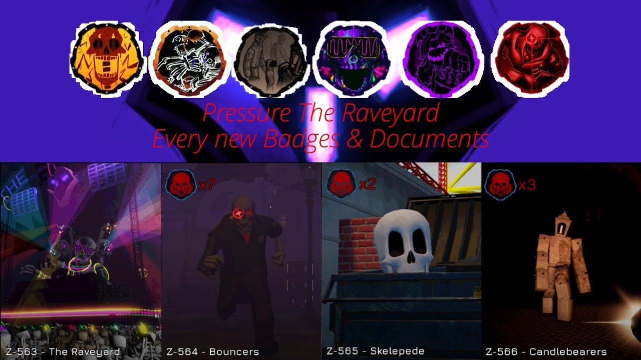 Pressure: The Raveyard - New Badges & Documents - Roblox gameplay - YouTube
