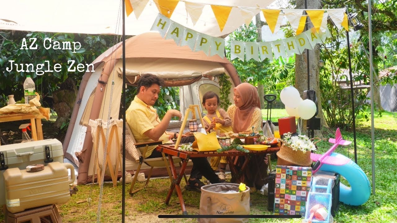 Jungle Zen,Janda Baik | angin sejuk bertiup | unboxing naturehike ango ...