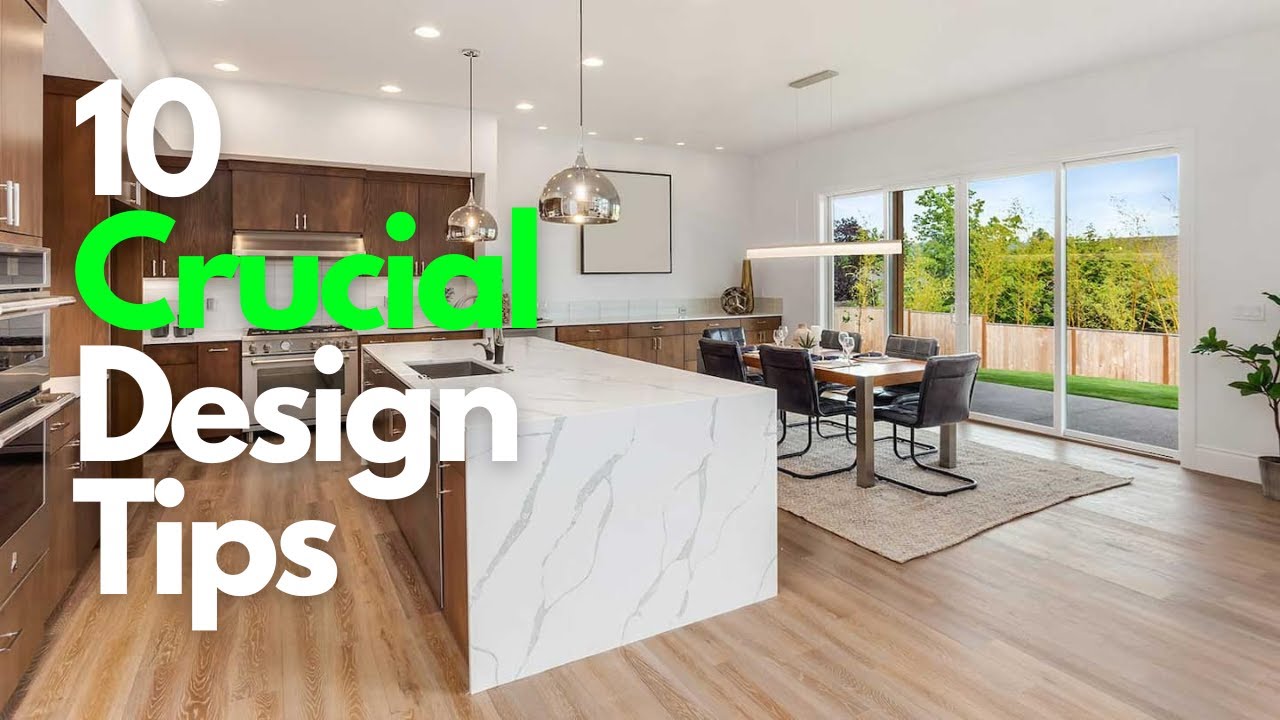 Crucial Kitchen Design Tips - YouTube