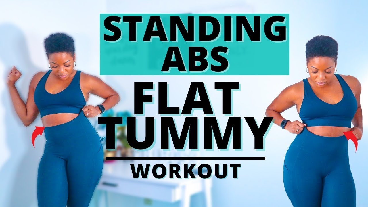 STANDING ABS FLAT TUMMY / FUPA WORKOUT | 20 min | NO EQUIPMENT ...
