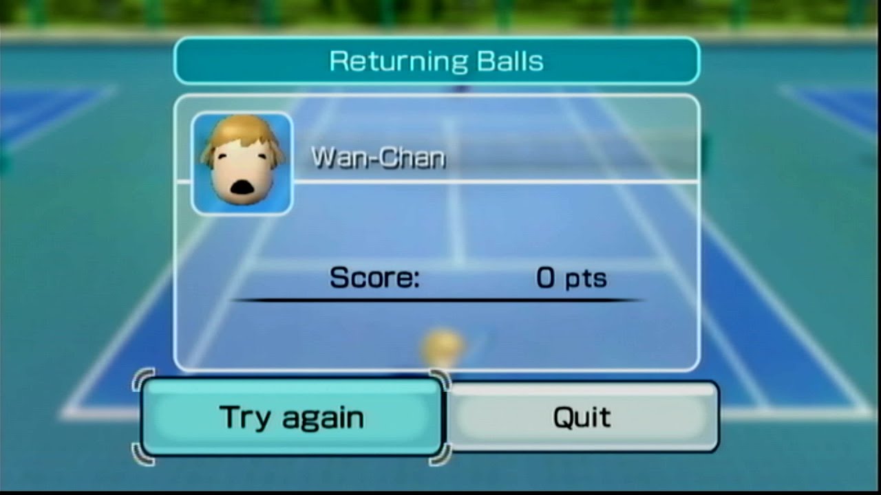 Trying out Wii Baseball and Tennis Practice mode! - YouTube