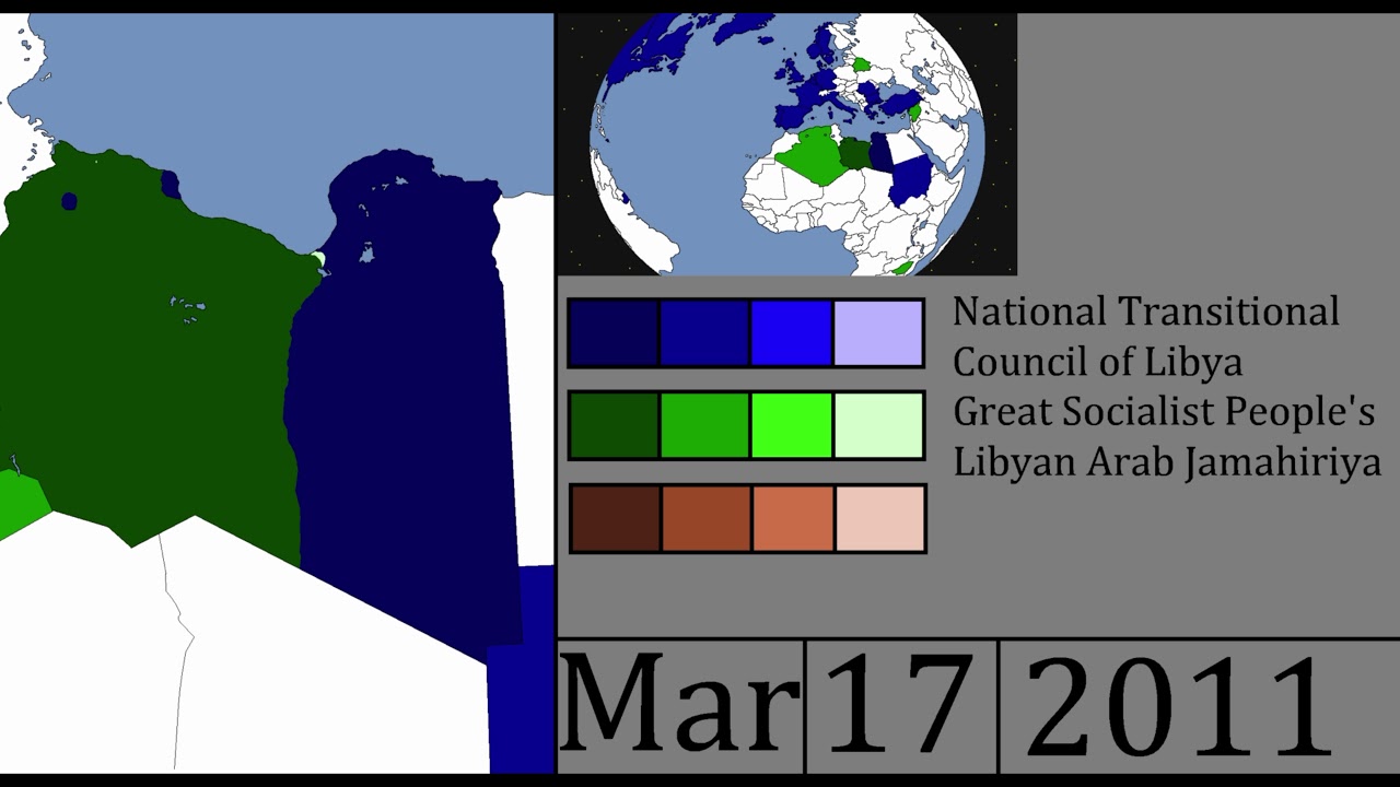 First Libyan Civil War - Every Day (2011) - YouTube