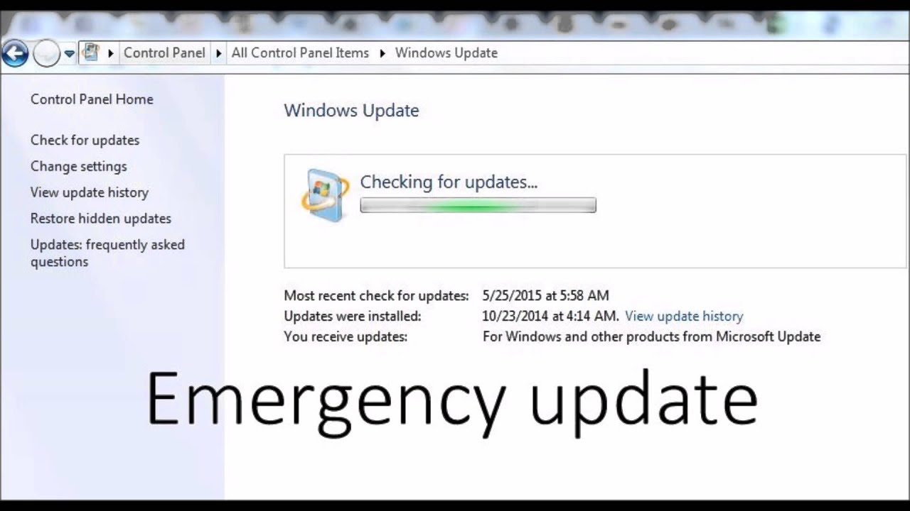 Breaking News: Microsoft issues emergency security patch - YouTube