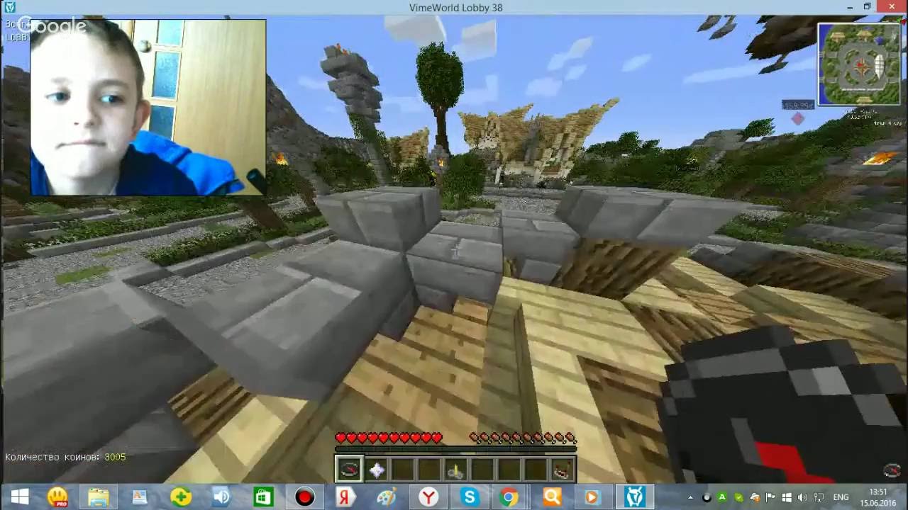 games Minecraft VimeWorld - YouTube