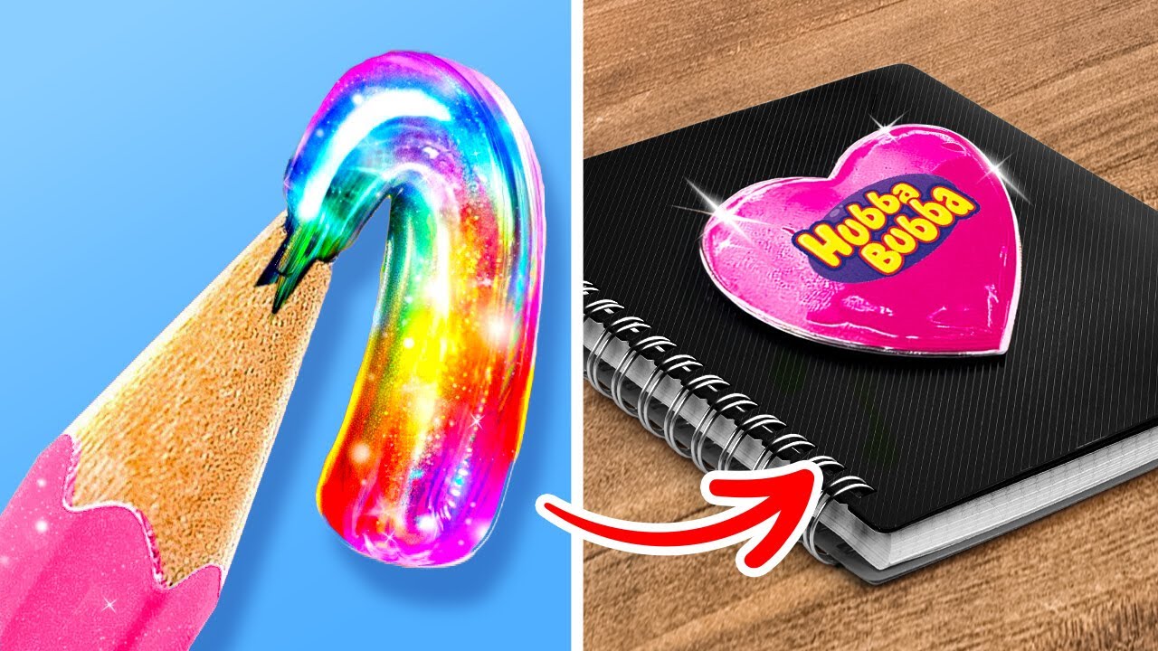DIY Cute School Supplies 💖 Easy Back-to-School Crafts You’ll Actually ...