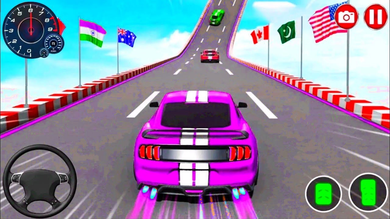 Muscle Car Stunt Games 🚘 Gameplay 503 - Best Car Stunt Game For Android ...