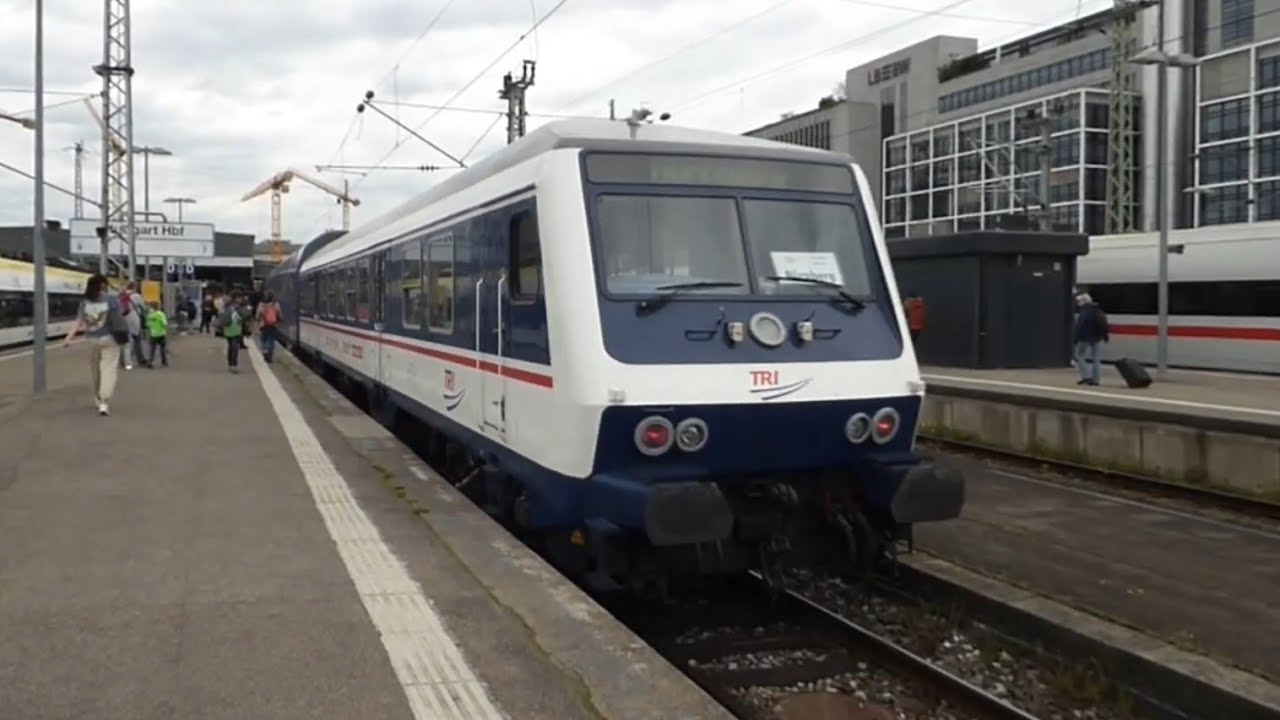 Fahrt im n-wagen Ersatzzug auf dem RE90, UWEX, BR193, ICE4, BR101, DB ...