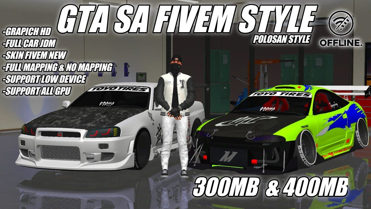GTA SA FIVEM STYLE LITE VERSION 300MB V2‼️ GTA SA GTA V STYLE - YouTube