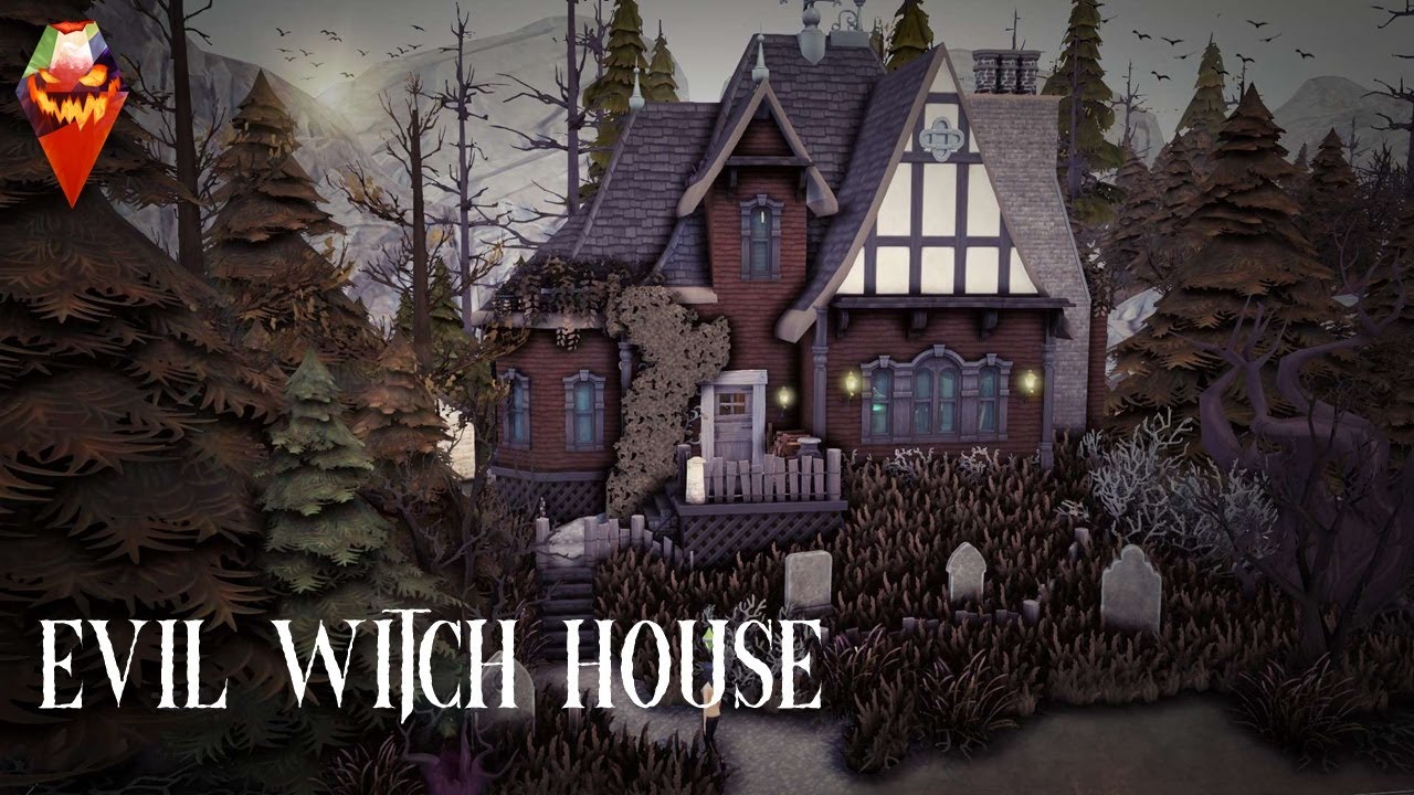Evil Witch - Haunted House - 🎃BSC Halloween Collab - The Sims 4 - YouTube