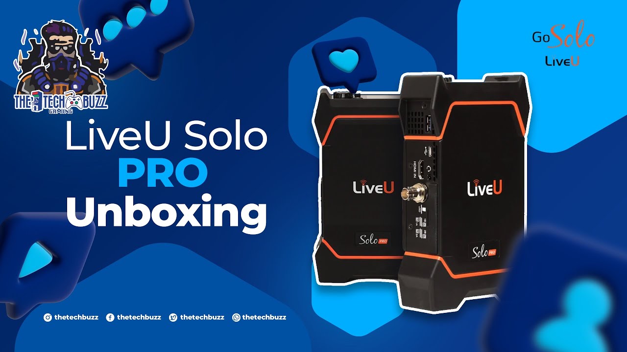 With the LiveU Solo Pro, going live is a snap from anywhere, check out what you get! - YouTube