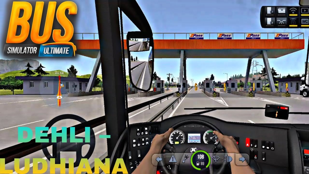 ZUUKS BUS SIMULATOR ULTIMATE 🇮🇳 |ROUTE DEHLI –LUDHIANA 368KM|CLEAR ...