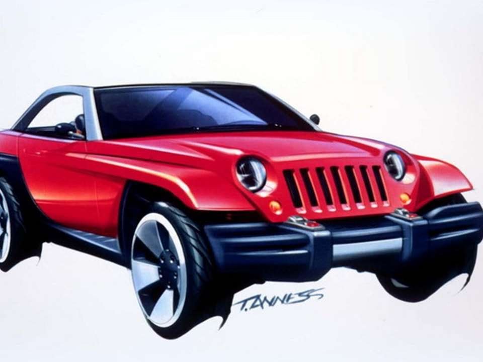 #292. Jeep jeepster 1998 (Prototype Car) - YouTube
