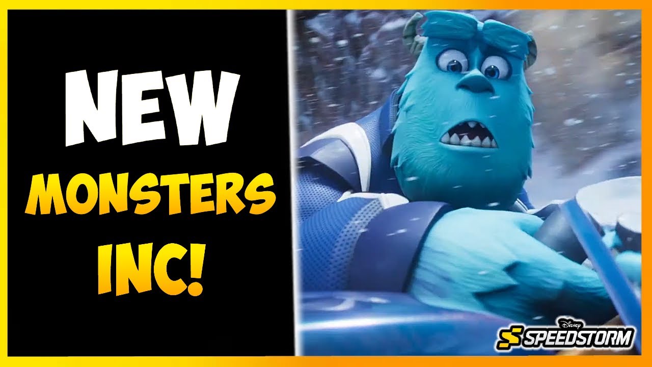 Disney Speedstorm News - 4 NEW Monsters Inc Characters & Factory Track ...