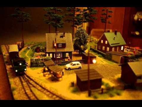 Мой микро ЖД макет HOe. My narrow gauge micro layout HOn30 - YouTube