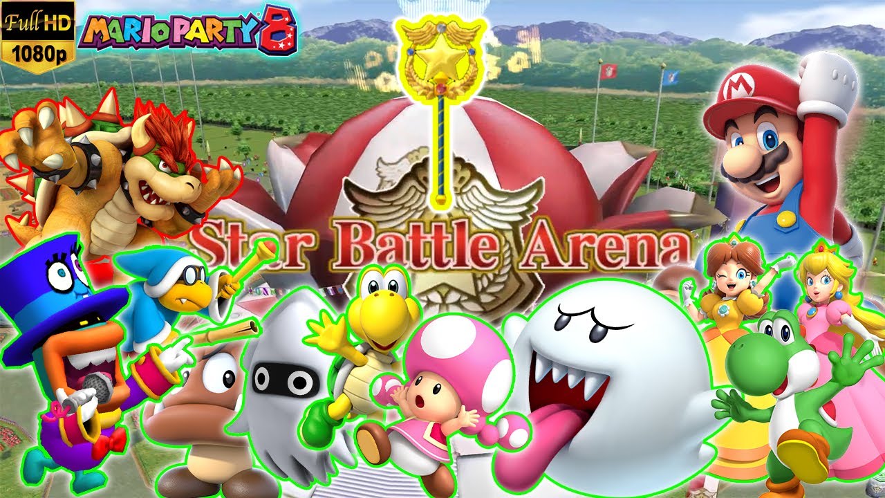 Mario Party 8 - Star Battle Arena - YouTube