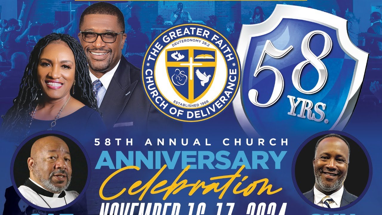 GFCD - 58th Church Anniversary - Pastor Marcus Moses - YouTube