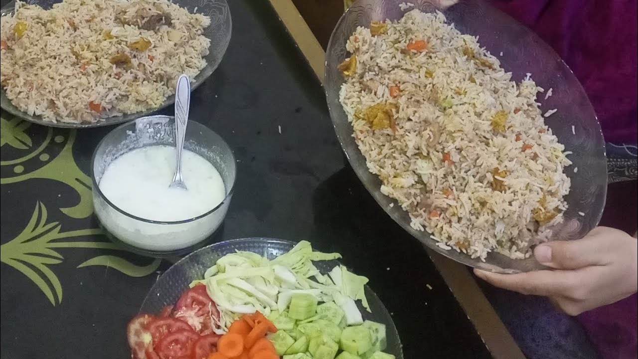 this is my first vlog #food frayed Raic recipe - YouTube
