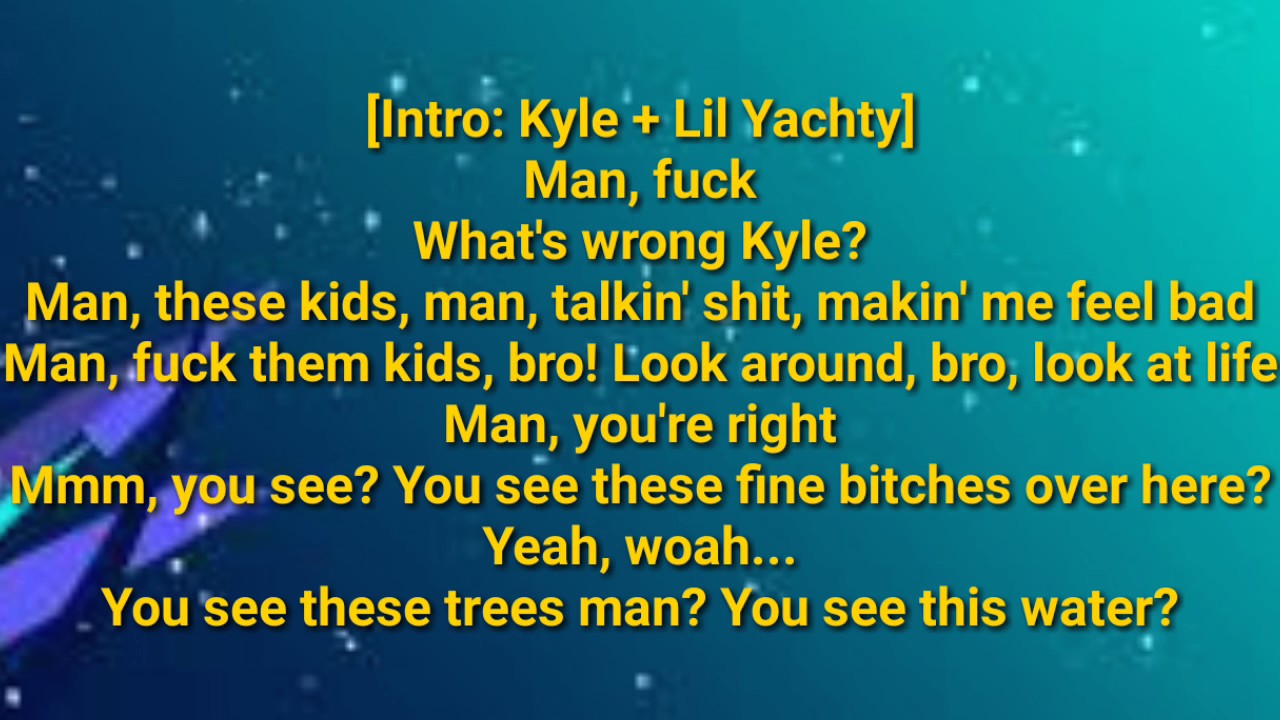 Kyle - I Spy (ft. Lil Yatchy) lyrics - YouTube