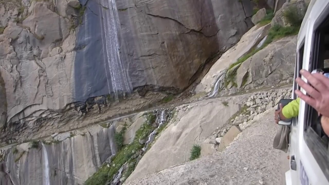 002 Insane Bus Ride in The Himalayas! Getting To The Mountains Is ...