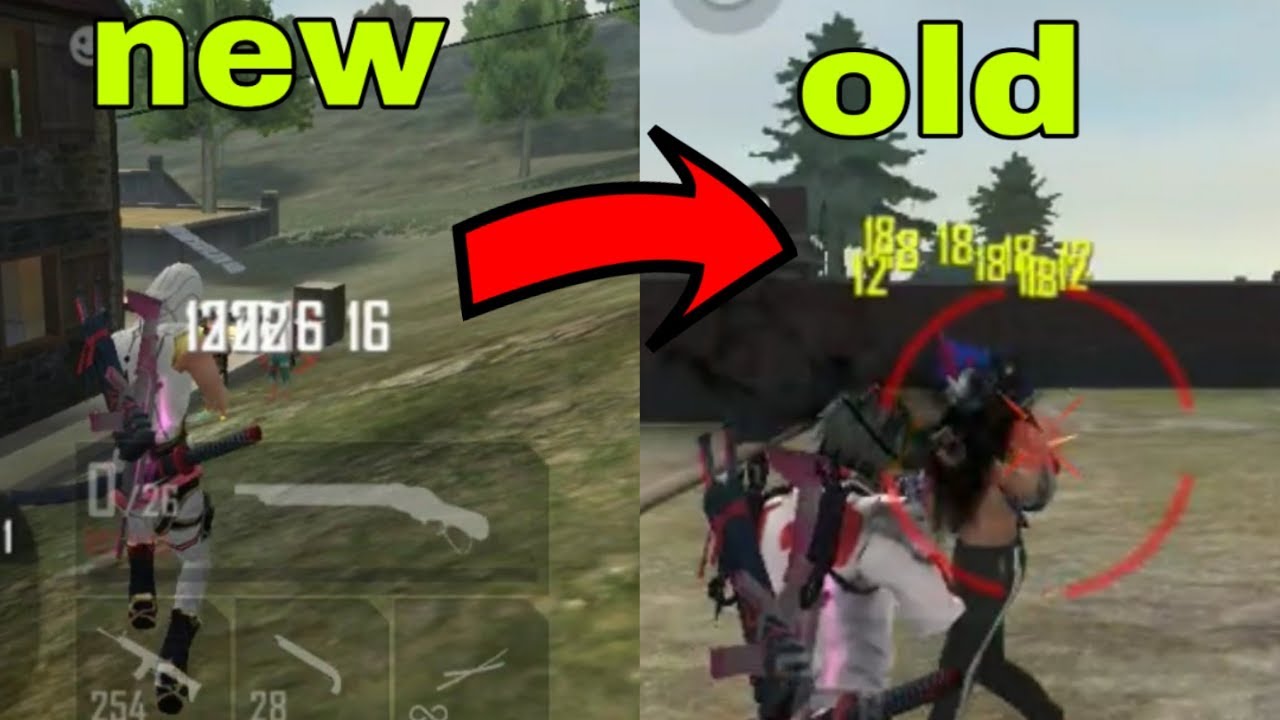 How to free fire damage counting number changing || free fire #AGFGAMER ...