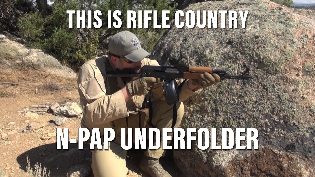 N-PAP Underfolder AK 7.62x39 from Century Arms - This is Rifle Country ...