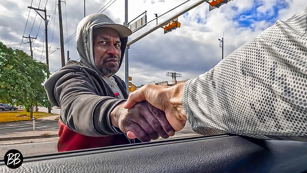HOMELESS MAN shows us what HARD WORK is really ABOUT - YouTube