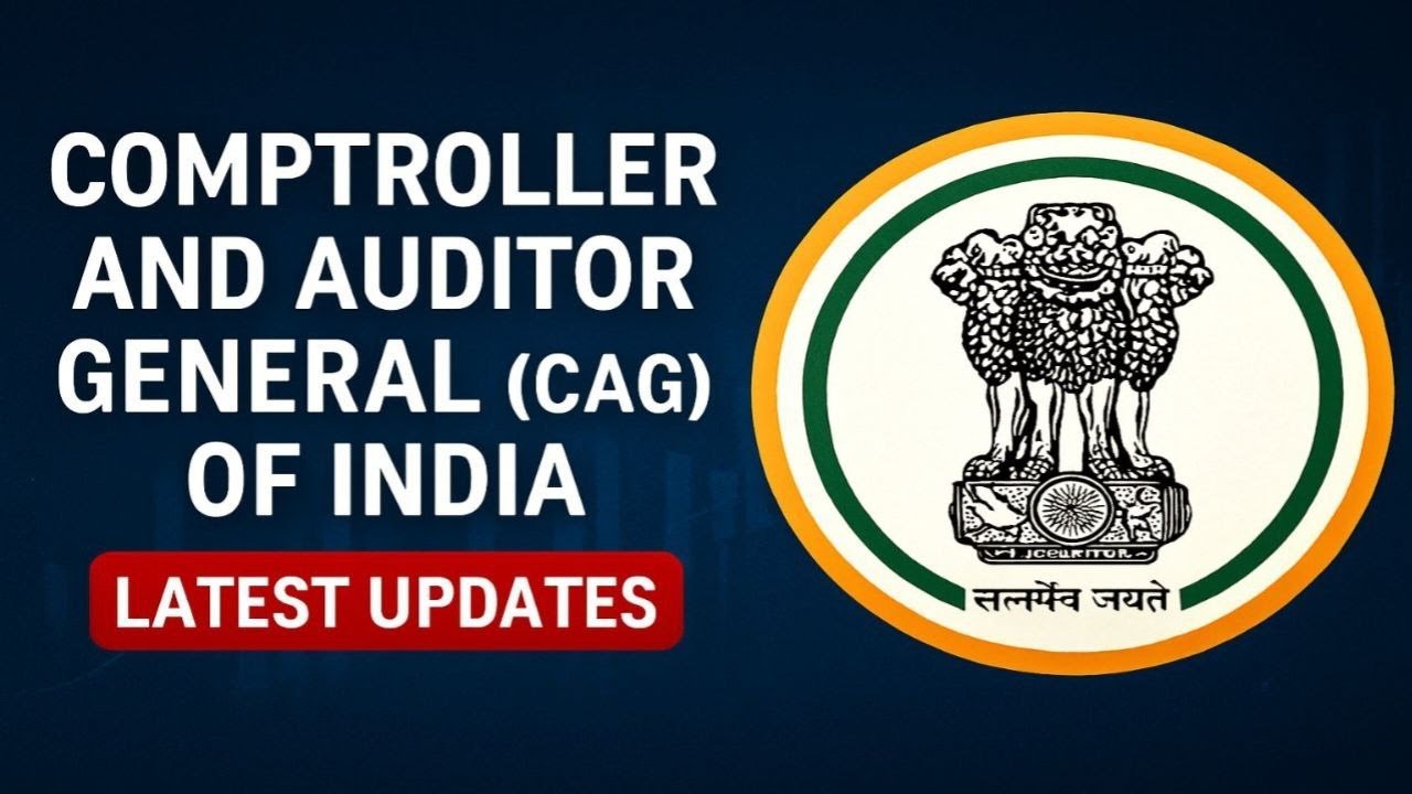 Comptroller and Auditor General (CAG) of India: Latest Updates - YouTube