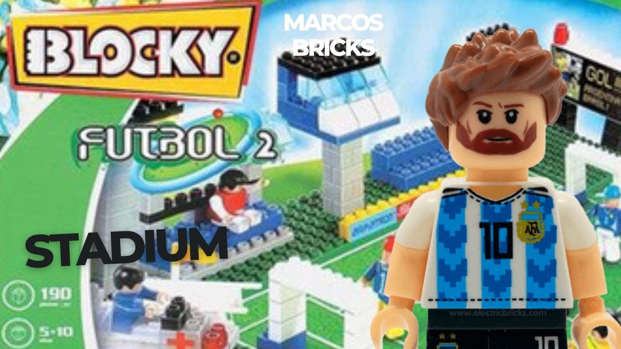 SOCCER STADIUM BLOCKY - Cancha de Futbol Blocky - YouTube