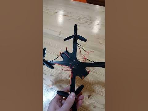 3D printed drone frame - YouTube