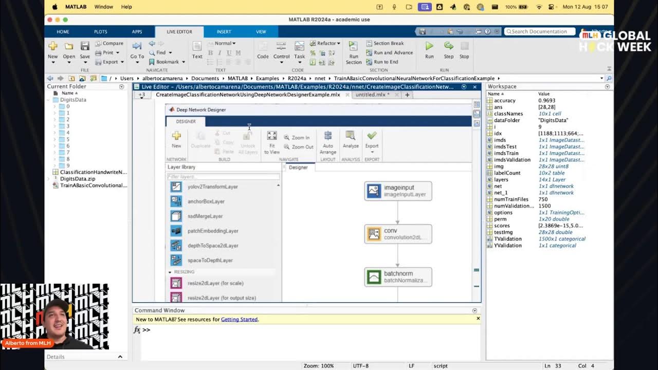GHW AI/ML - Artificial Intelligence using MATLAB part 2 - YouTube