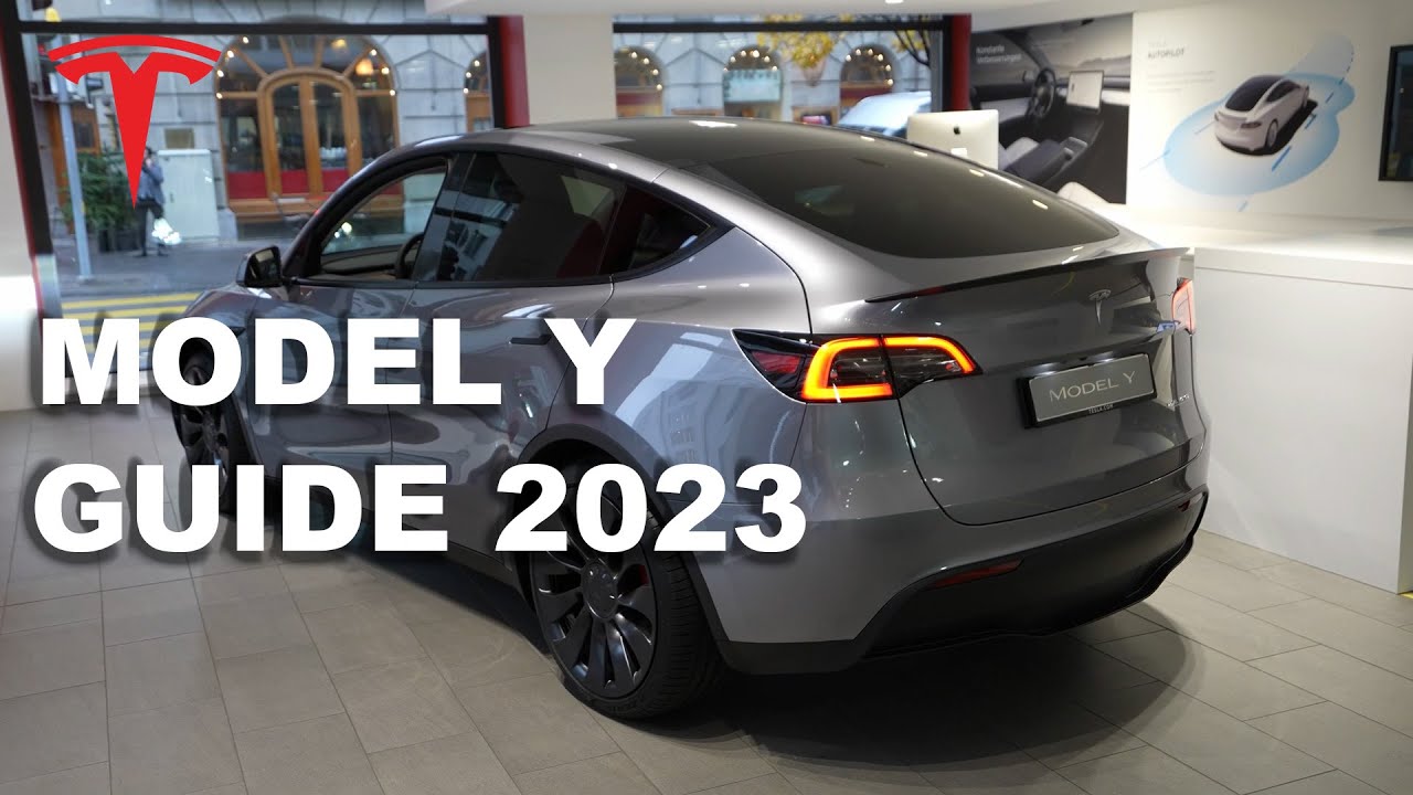 Tesla Model Y Interior 2023 And New Guide - YouTube