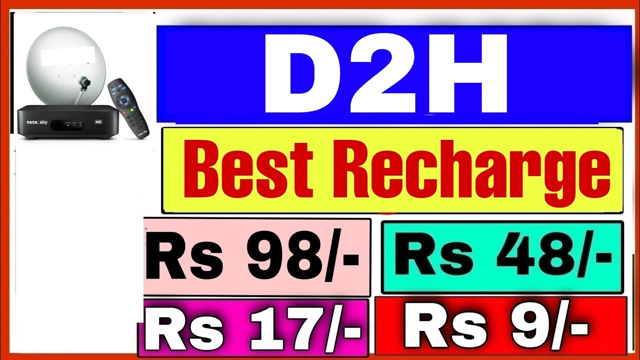 D2h recharge pack new 2022 !! d2h ka best recharge pack price 2022 ...