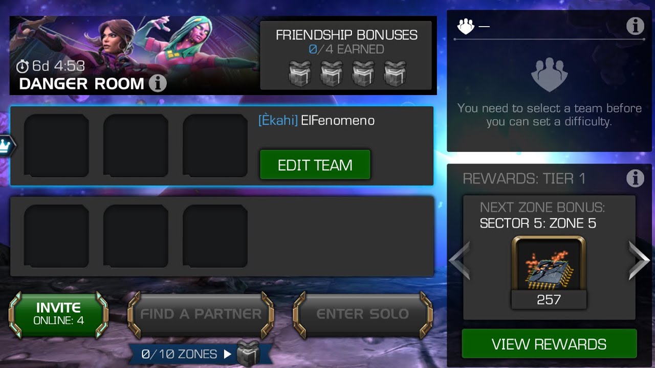 How to get 6* awakening | Incursions Danger Room - First 2 Rooms #mcoc ...