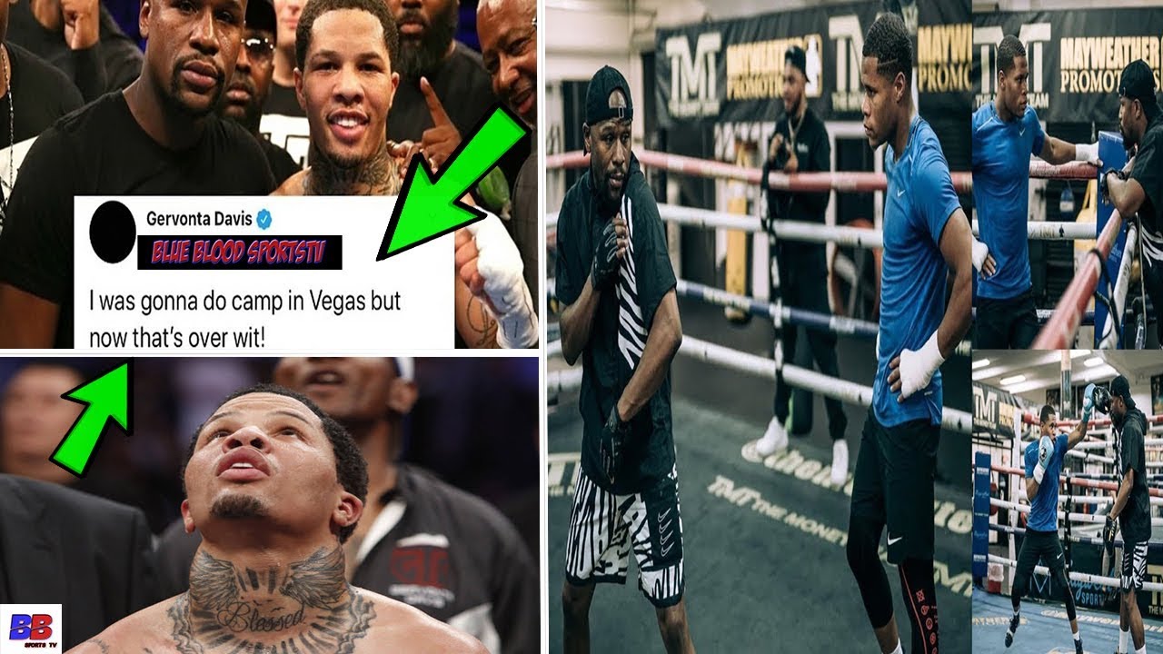 (WOW) GERVONTA TANK DAVIS LETS FLOYD MAYWEATHER KNOW WHEN CONTRACT I'M ...