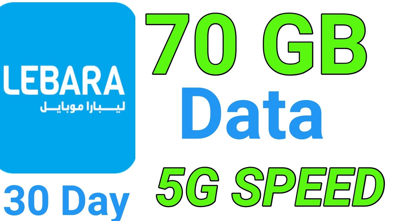 Lebara Sim 70 GB DATA PACKAGE 5G - YouTube
