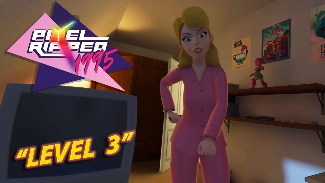 Pixel Ripped :1995 | PCVR - "Level 3" #pixelripped #oculus #funny # ...