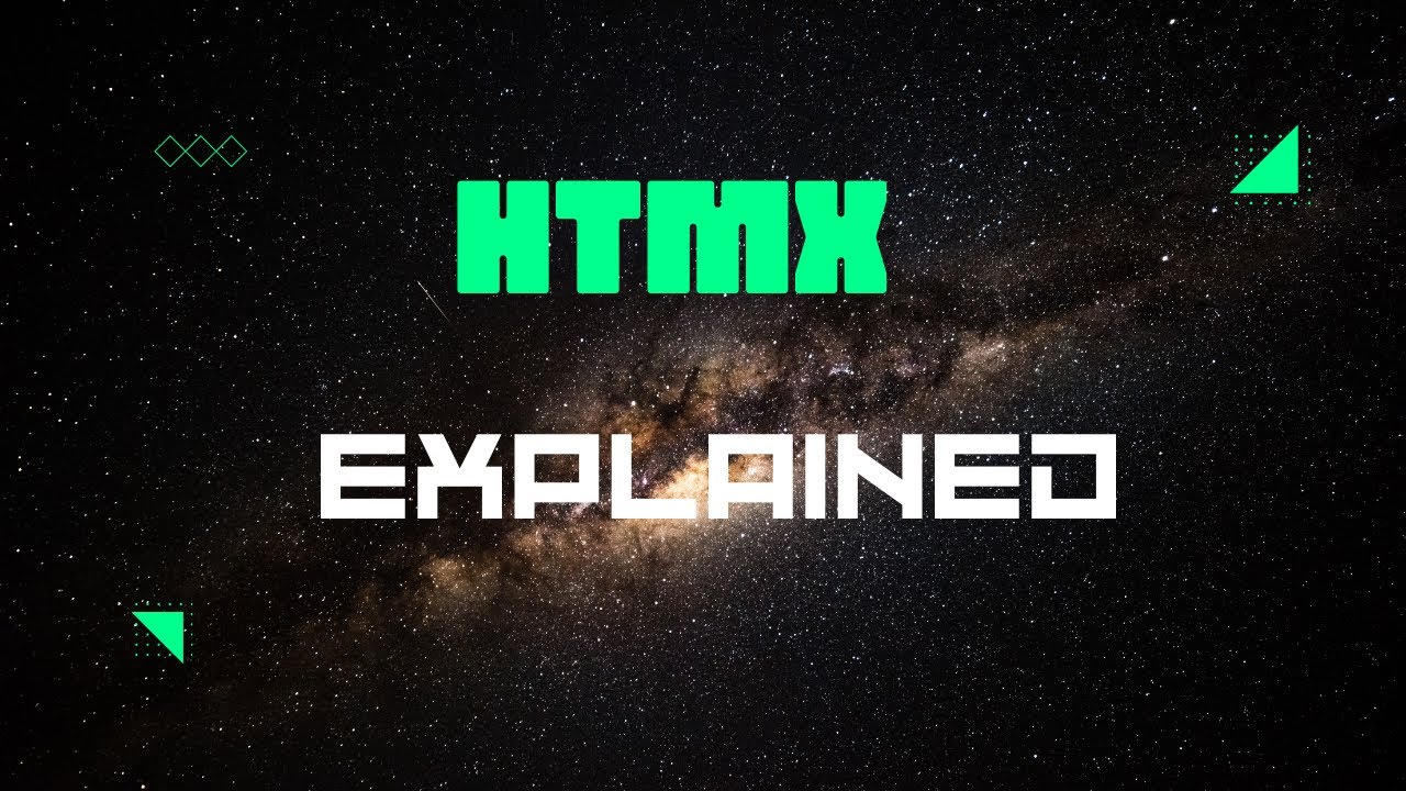 HTMX explanation in detail - YouTube