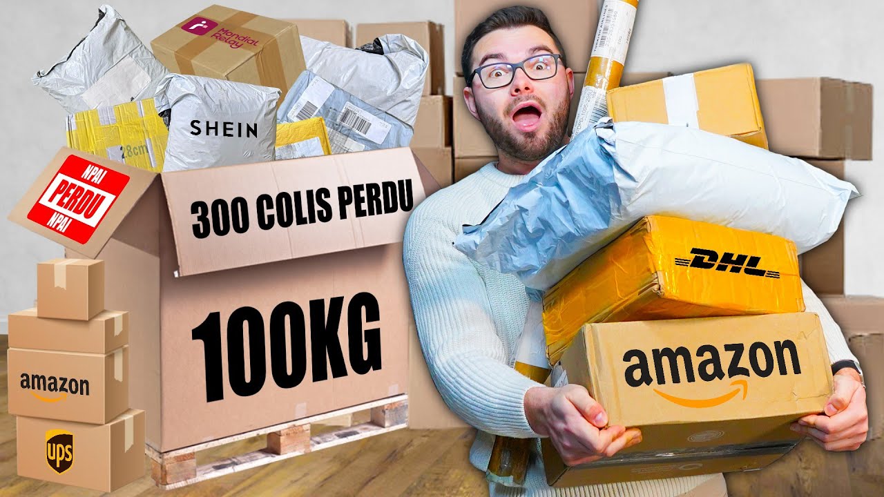 J'ai acheté une PALETTE DE COLIS PERDU ! (plus de 300 colis) - YouTube