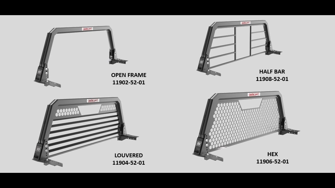 Aluminum Headache Racks Final - YouTube
