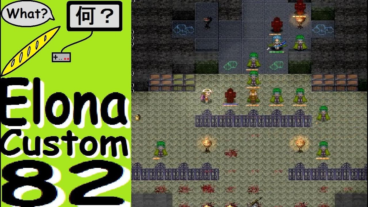 Lets Play In Japanese Elona Custom 82 No Army Can Stop Hentai Kamen Youtube