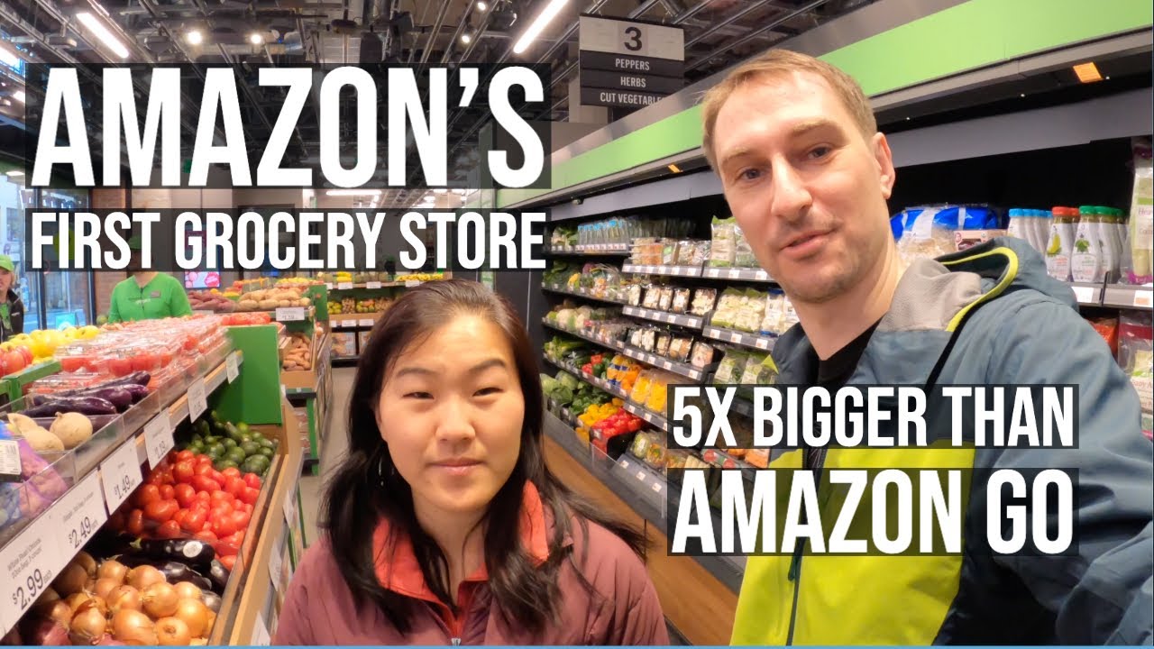 Inside Amazon's first full-size supermarket - Amazon Go Grocery Review ...