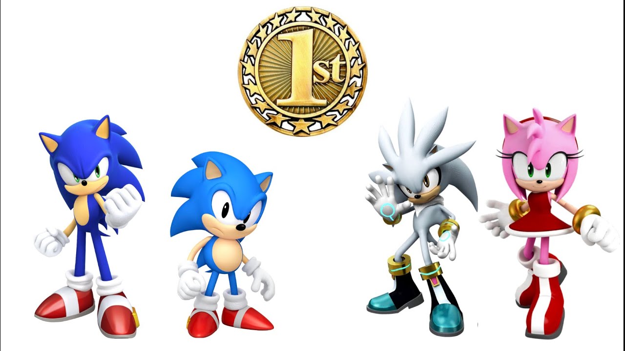 Sonic forces(I won all rounds with the hedgehogs) - YouTube