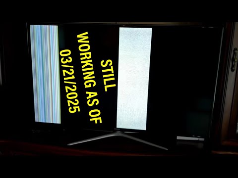 Samsung TV vertical line fix