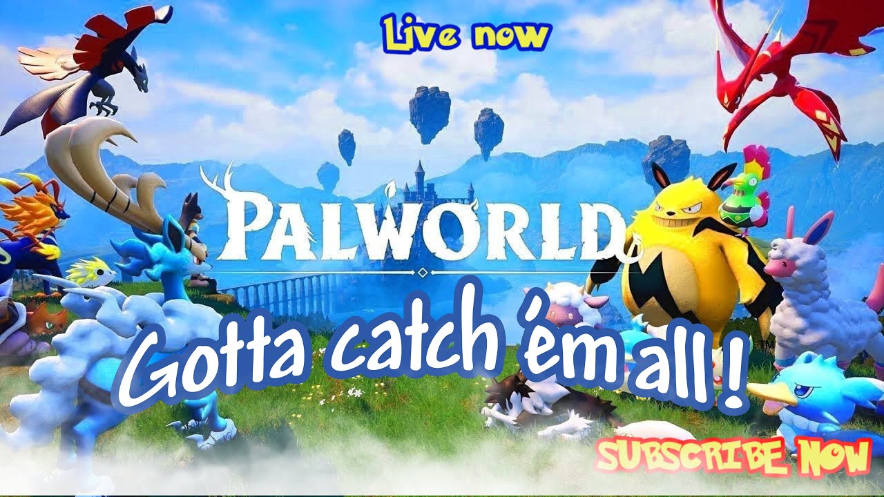 Gotta Catch 'em All Palworld gameplay #2 - YouTube