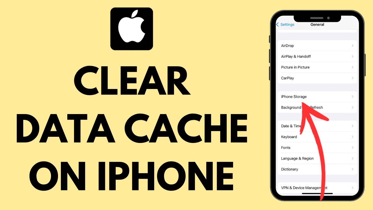 How to Clear Data Cache on iPhone (Delete Cache) - YouTube