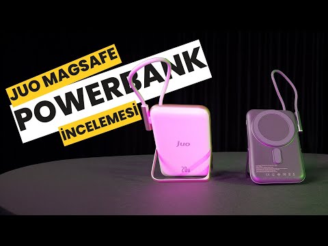 JUO MagSafe 10000 mAh Powerbank İncelemesi: Kablosuz Şarj, Stand ve Hız Bir Arada!
