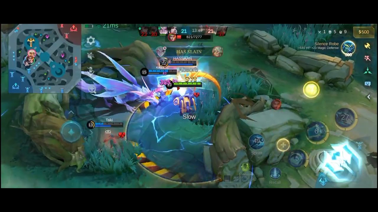 Johnson epic comeback - #mlbb - YouTube